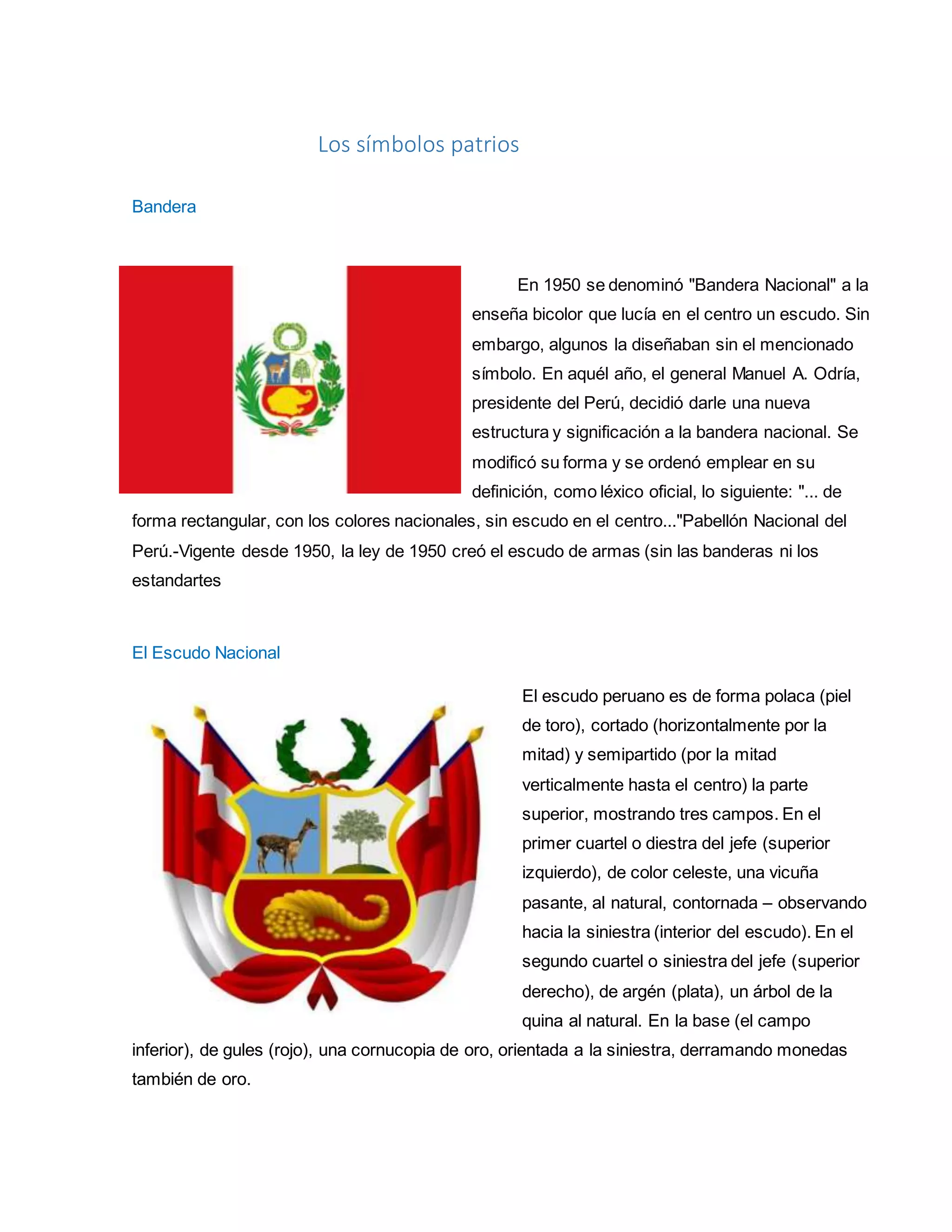 Los símbolos patrios2 | PDF