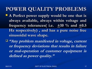 Loss minimisation in power system | PPT