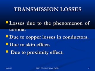 Loss minimisation in power system | PPT