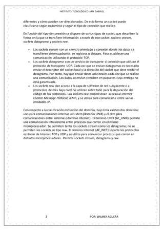 sockets | DOCX