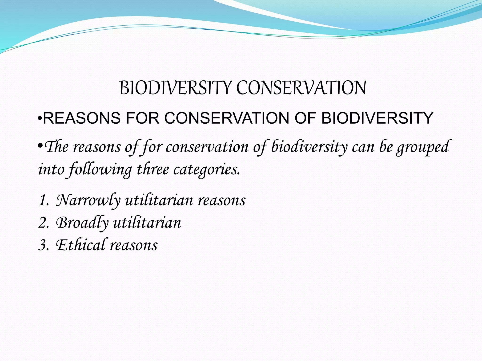 Loss of biodiversity | PPTX