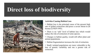 Loss of biodiversity | PDF