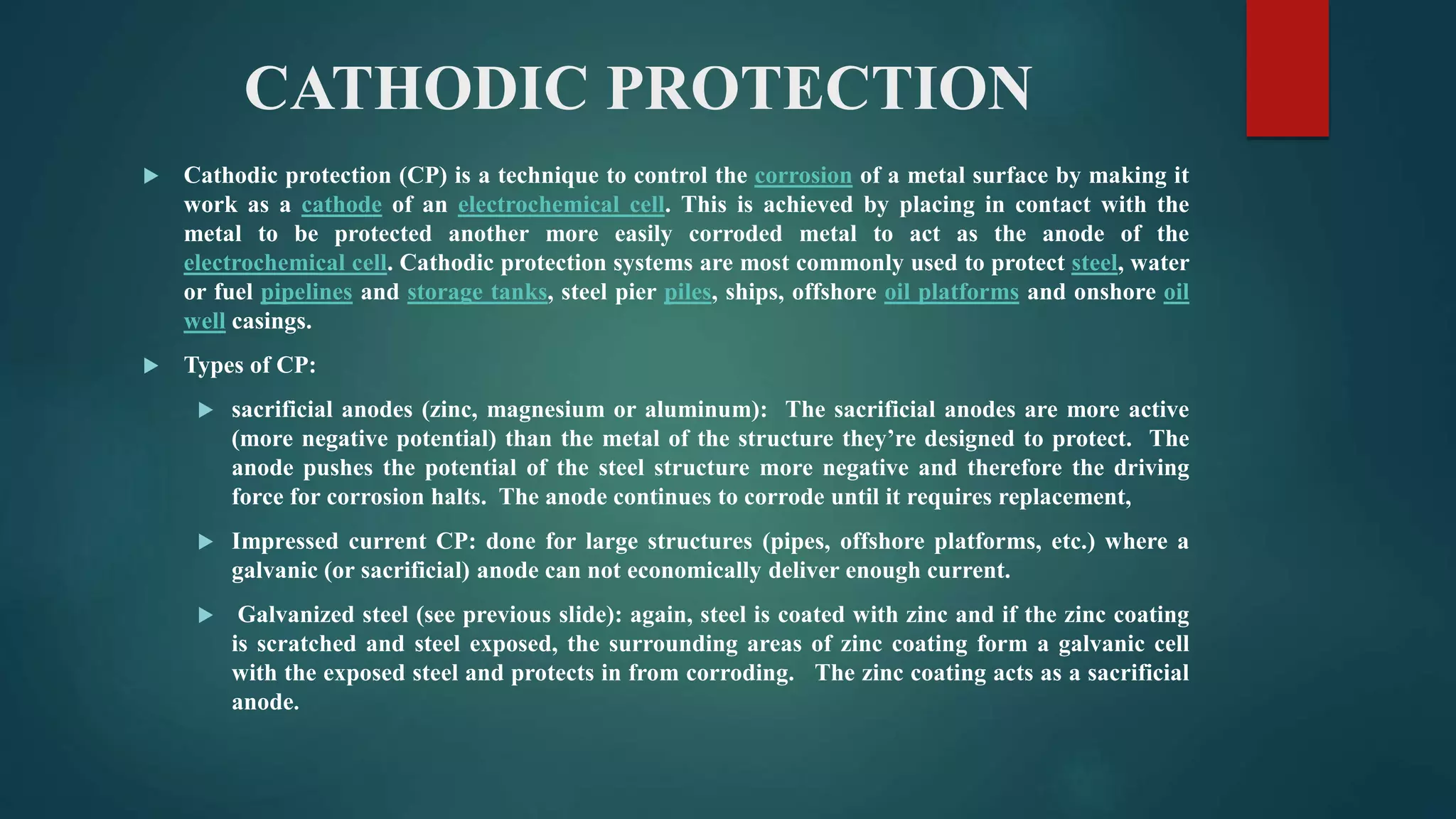 Loss of corrosion and prevention of corrosion | PPTX