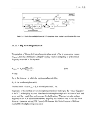 Loss of mains protection or anti islanding | PDF
