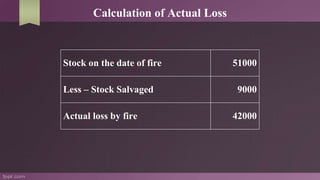 Loss of stock 5 | PPT