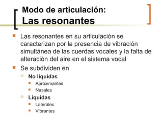 Los sonidos | PPT