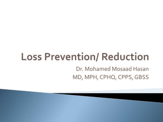 Loss prevention and reduction | PPTX