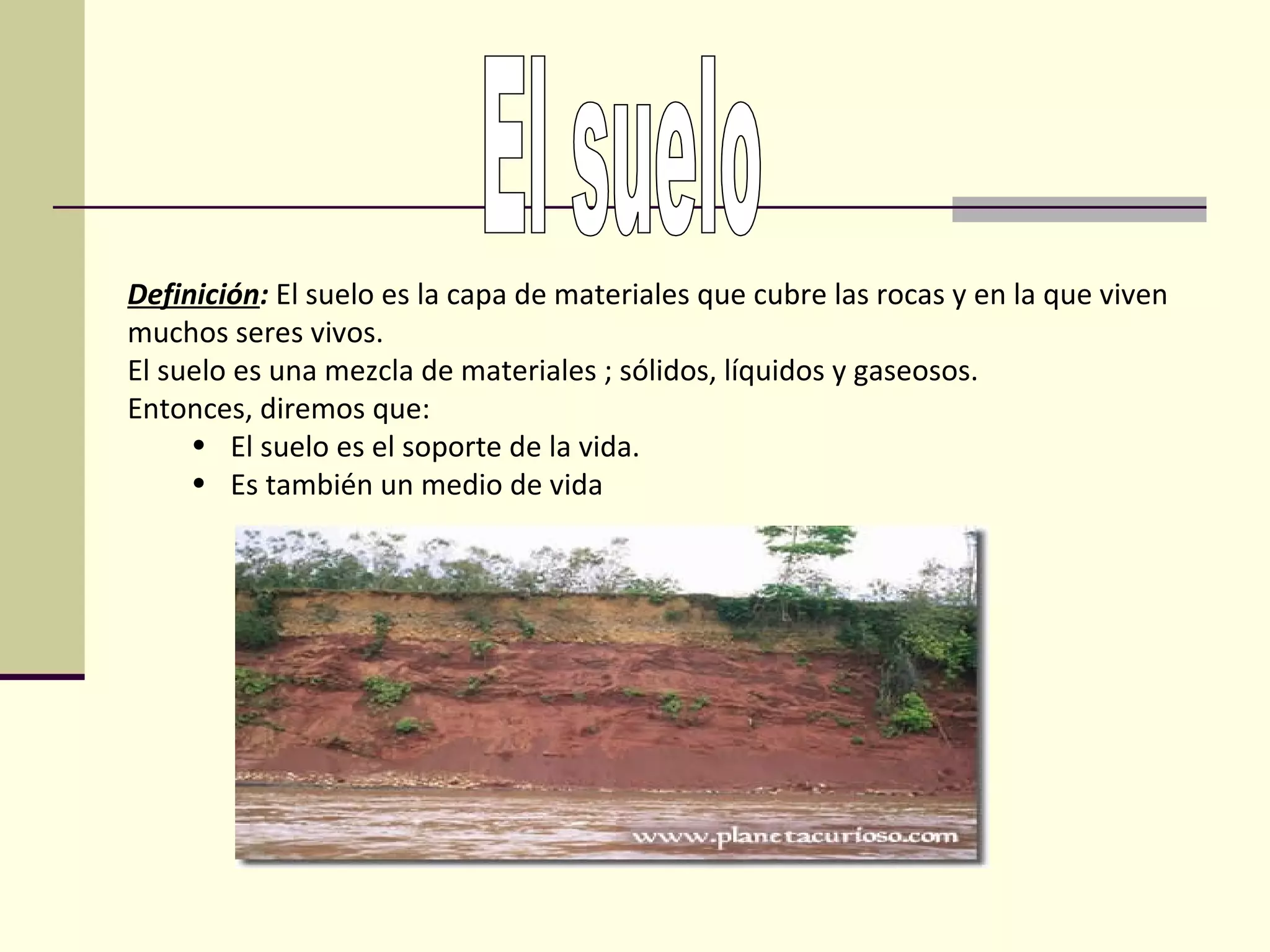 Los suelos | PPT