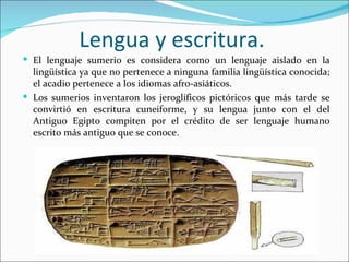 Los sumerios final. | PPT