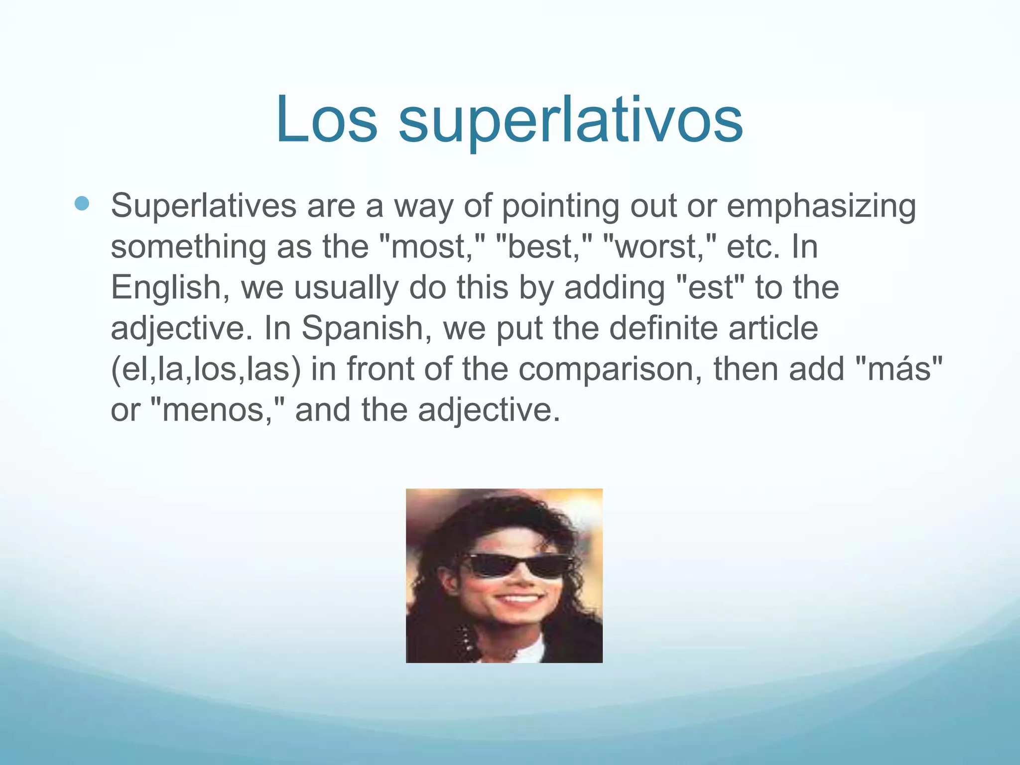 Los Superlativos | PPTX