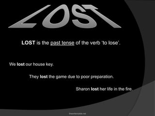 Loss v. Lost | PPT