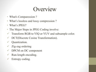 lossy compression JPEG | PPT
