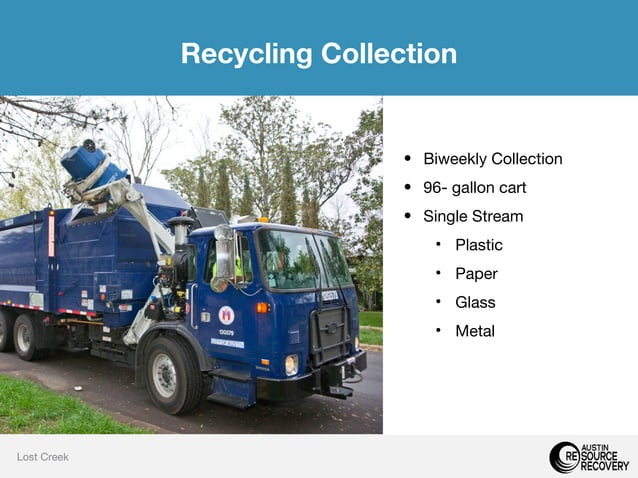 Austin Resource Recovery: Lost Creek | PPT | Household Supplies | Shopping