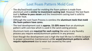 Lost foam-casting-process-implementation-challenges | PPTX