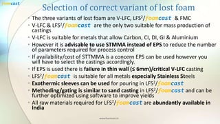 Lost foam-casting-process-implementation-challenges | PPTX