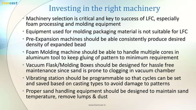 Lost foam-casting-process-implementation-challenges | PPTX | Science