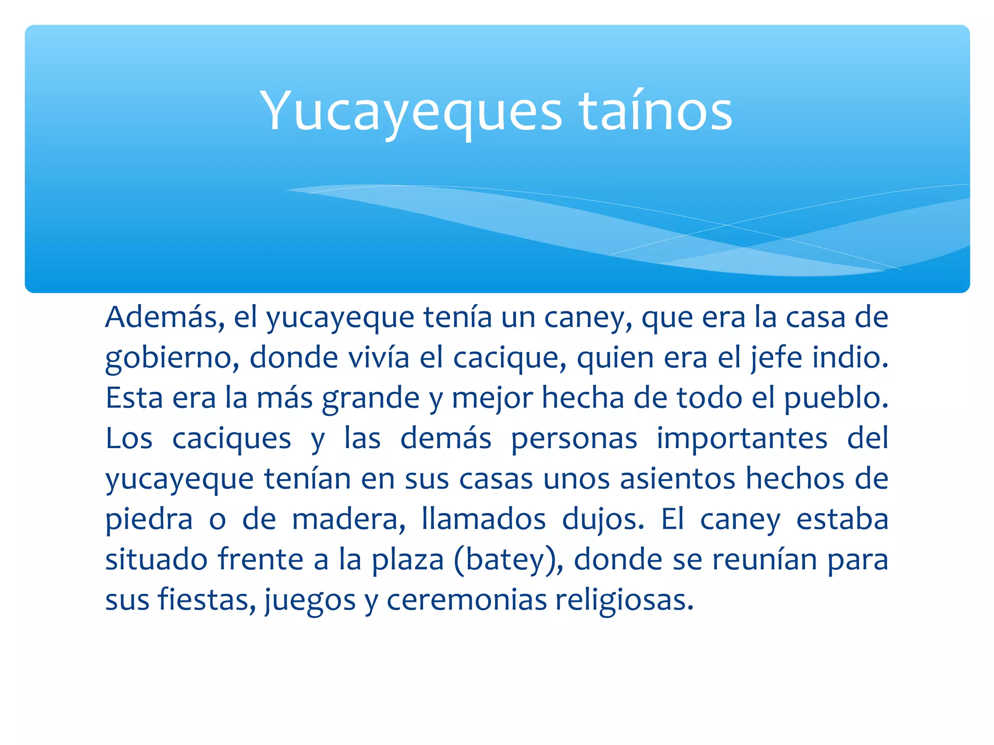 Los tainos | PPT