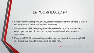 PLC: lo standard iec61131 3 | PDF | Programming Languages | Computing