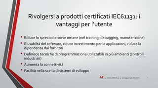 PLC: lo standard iec61131 3 | PDF | Programming Languages | Computing