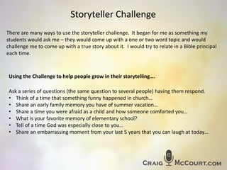 Lost Art of Storytelling | PDF