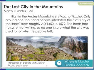 LOST CITIES.pdf a short story to tell children | PDF