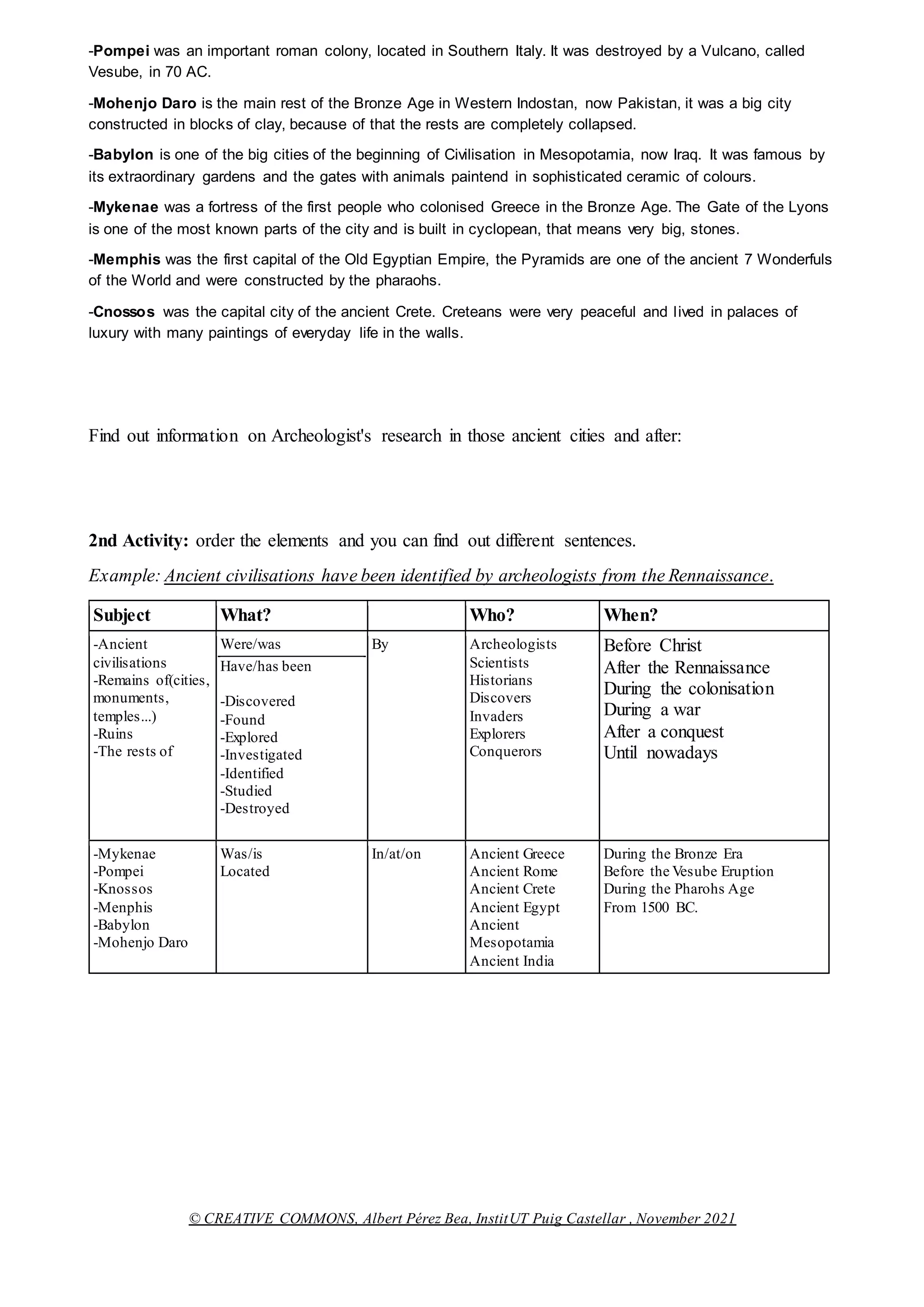Lostcities (1) | DOC | Secondary Education | Education
