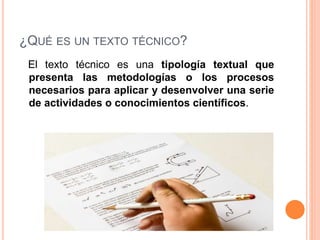 LOS TEXTOS TÉCNICOS.pptx