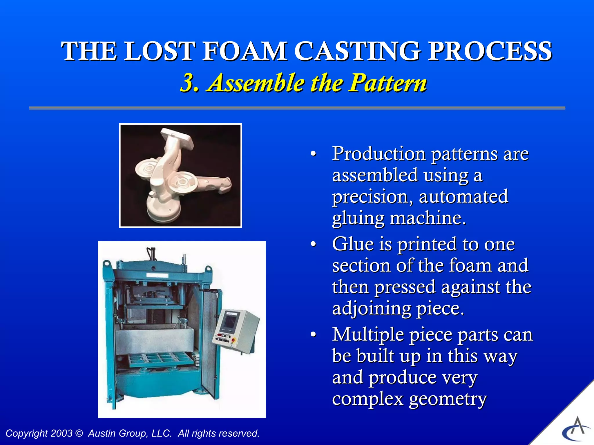 Lost foam cast process | PDF