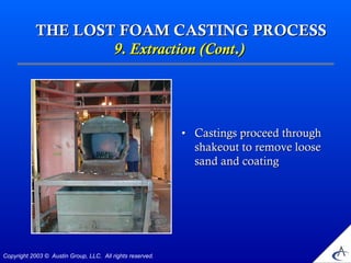 Lost foam cast process | PDF