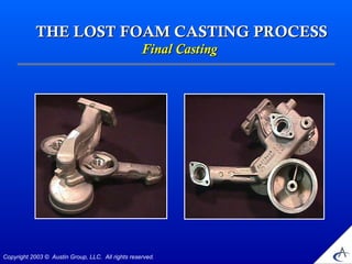 Lost foam cast process | PDF