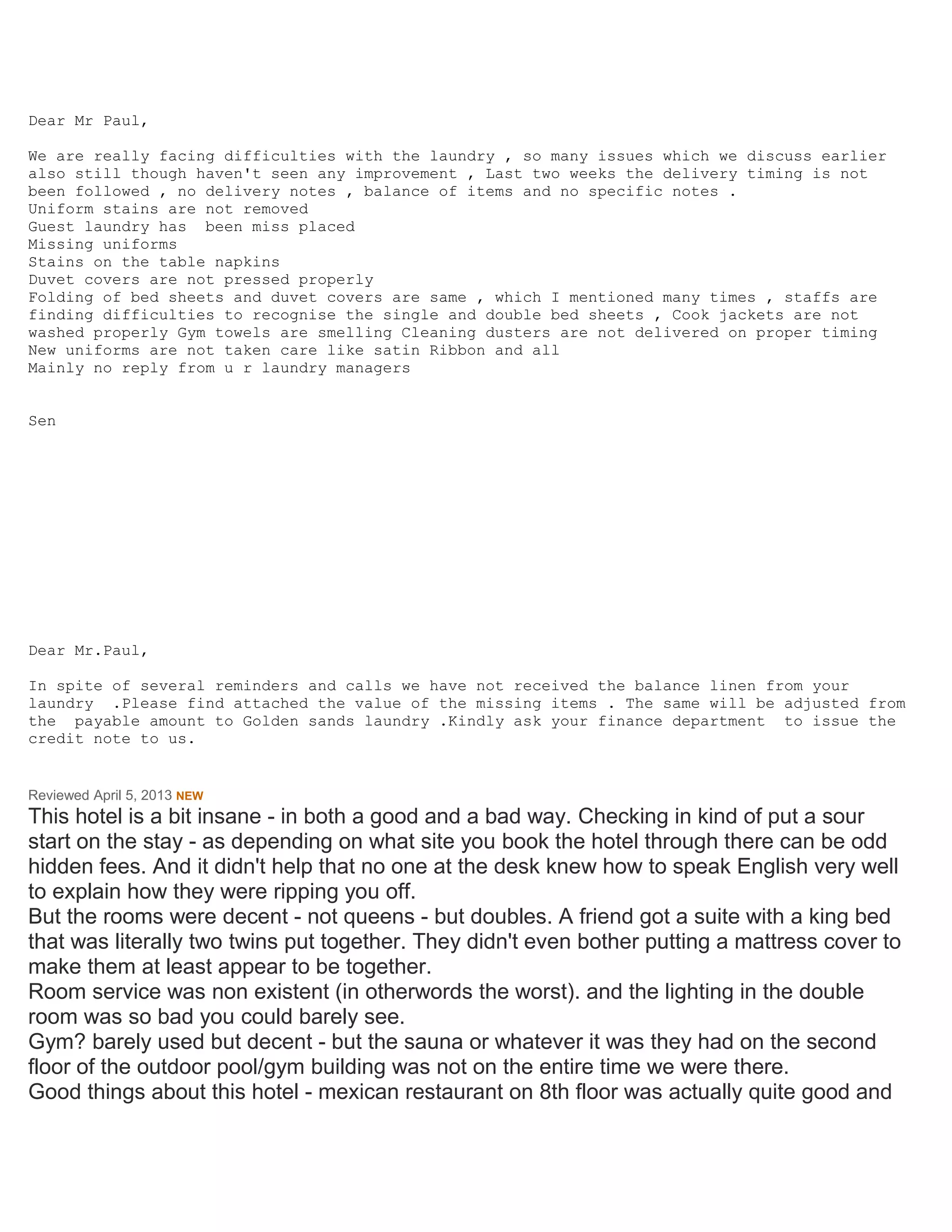 Lost & found policy | DOC