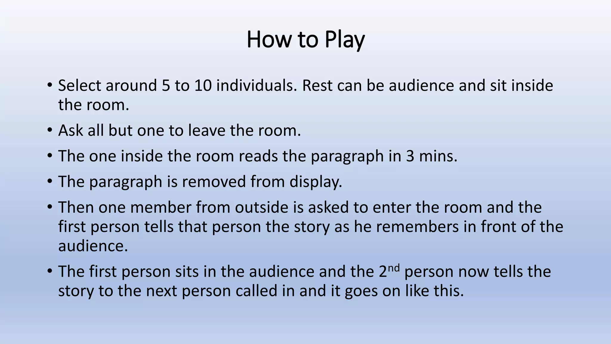 Lost in communication | PPT