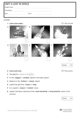 Lost in space test | PDF | Space and Astronomy | Science