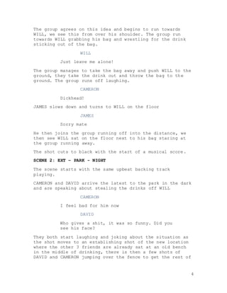 Lost in your thoughts script final | PDF