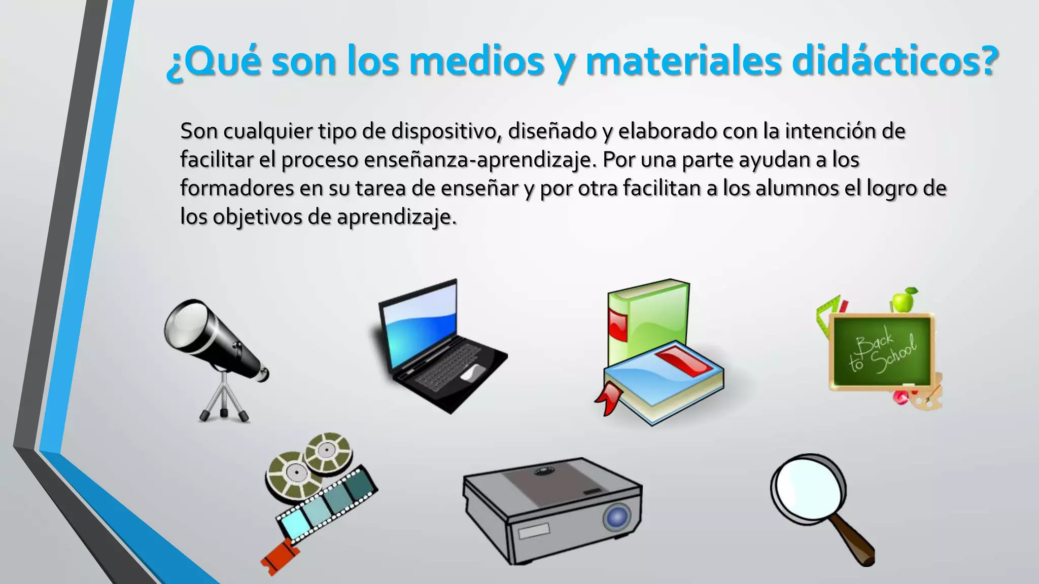 Los Tipos De Medios Y Materiales Didacticos Pptx