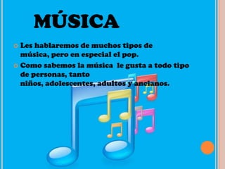 Los tipos de musica | PPSX