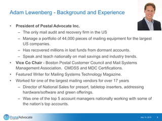 How To Recover Lost Postage | PDF