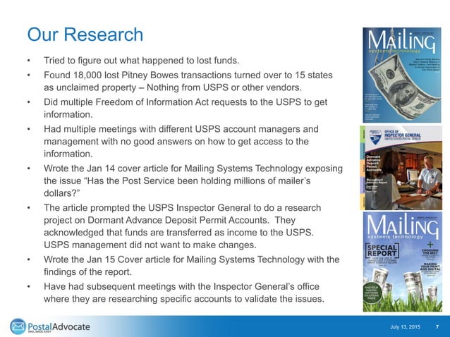 How To Recover Lost Postage | PPT