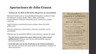 Los Trabajos de John Graunt siglo xvi.pptx