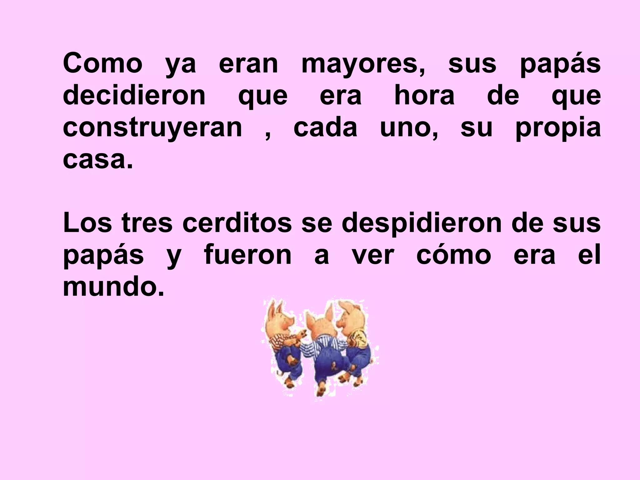 Los Tres Cerditos | PPT