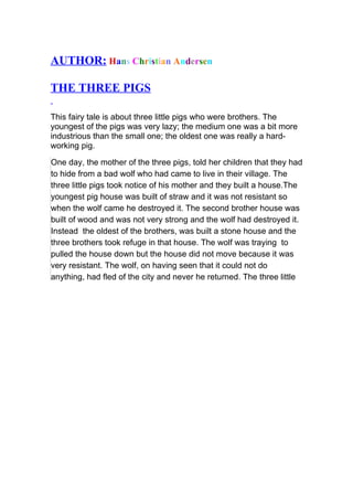 Los Tres Cerditos | DOC