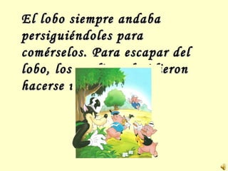 Los tres cerditos + actividades | PPT