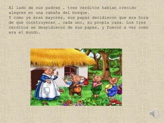 Los tres cerditos nuevos | PPTX