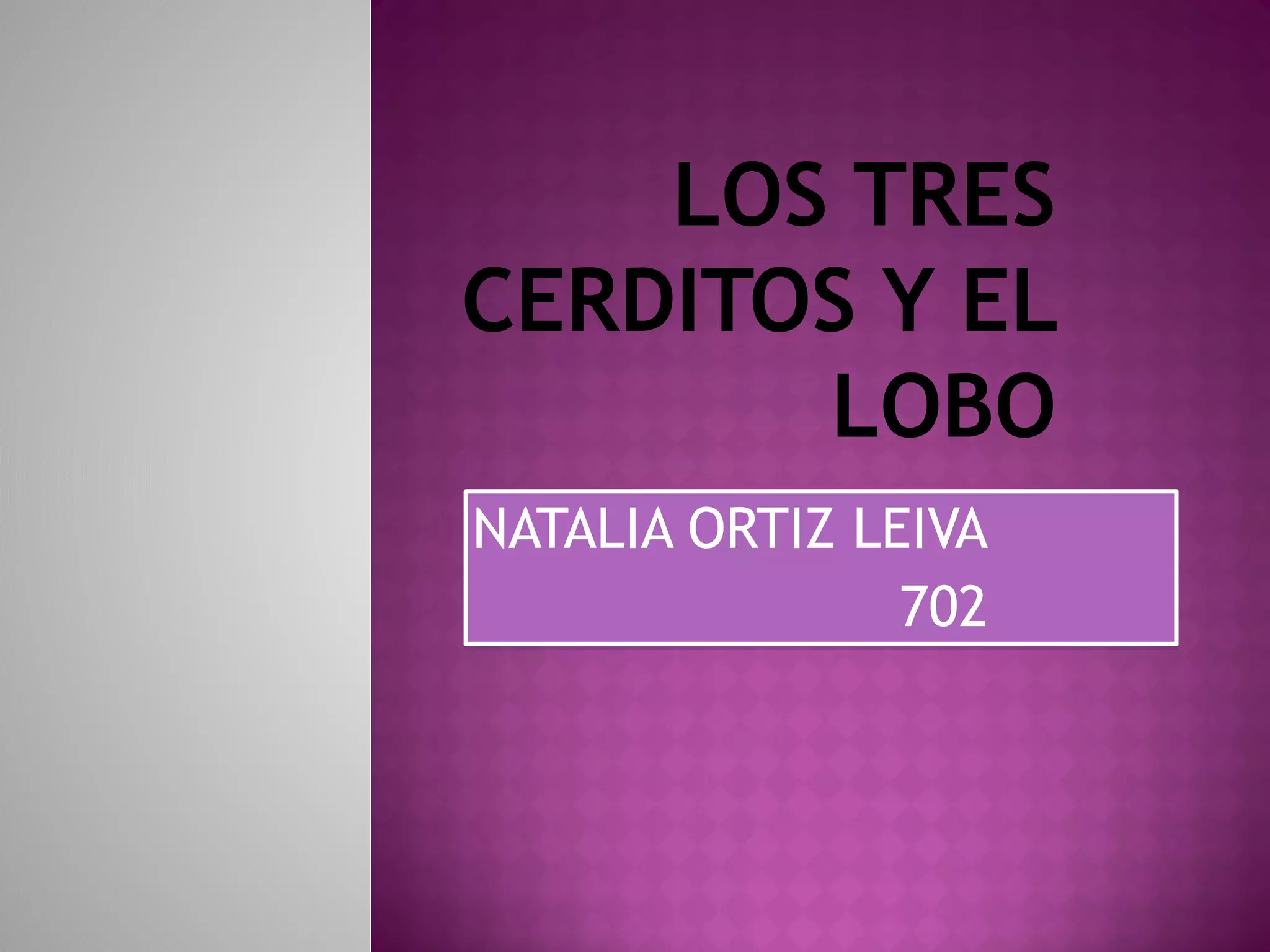 Los tres cerditos y el lobo | ODP
