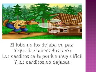 Los tres cerditos y el lobo | ODP