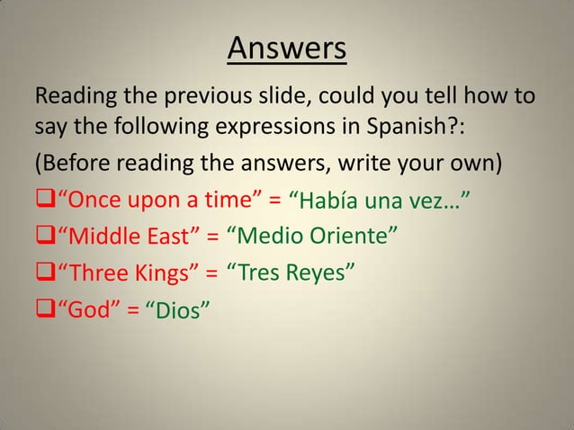 Los tres reyes magos primera parte | PPT