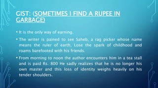 "Lost Spring: Childhood Dreams & Reality".pptx