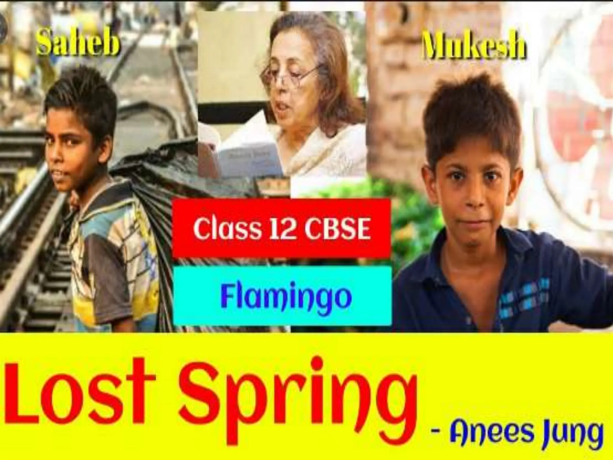 ch - LOST SPRING ppt for class XII (12th) | PPTX