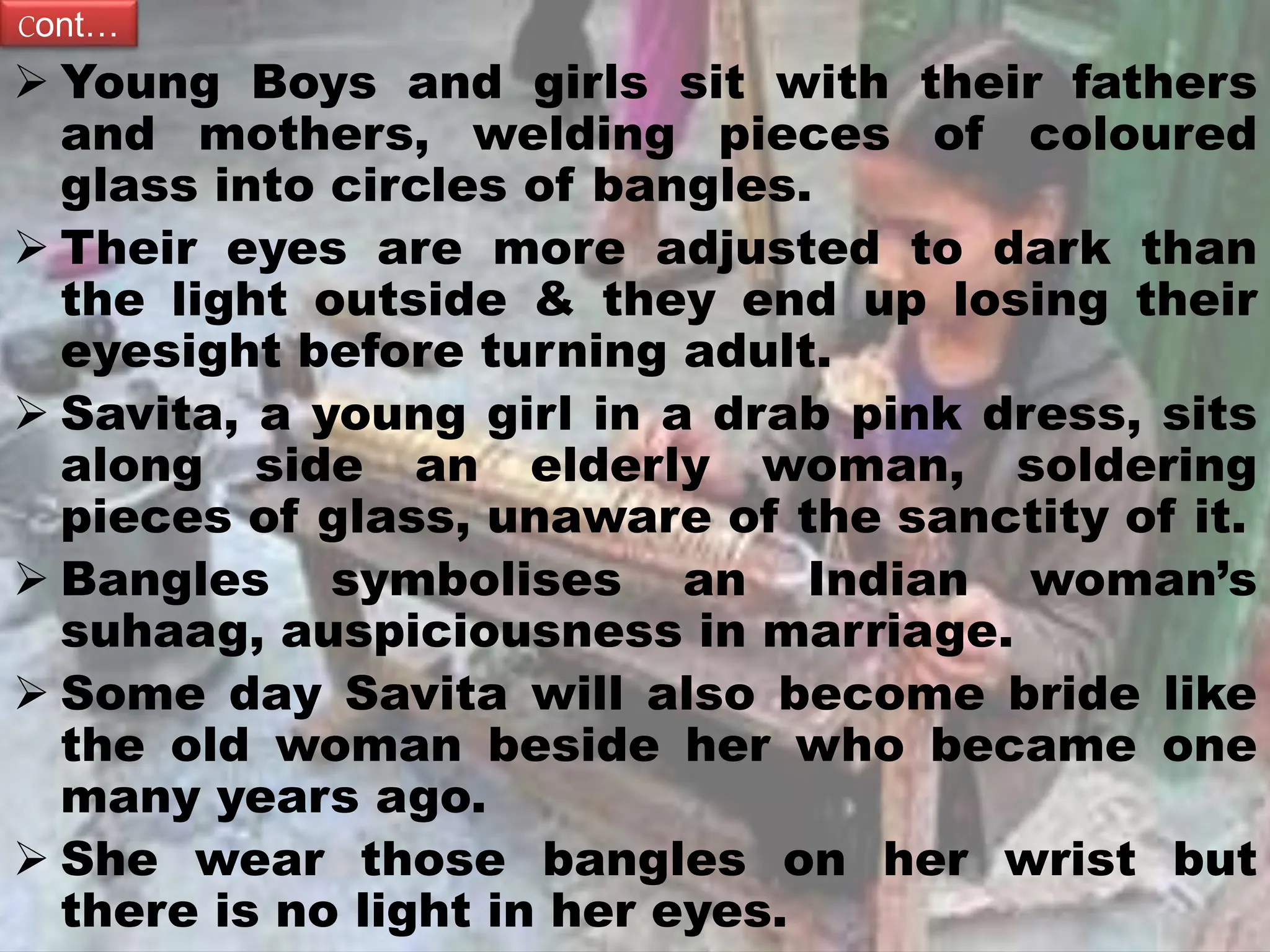 ch - LOST SPRING ppt for class XII (12th) | PPTX