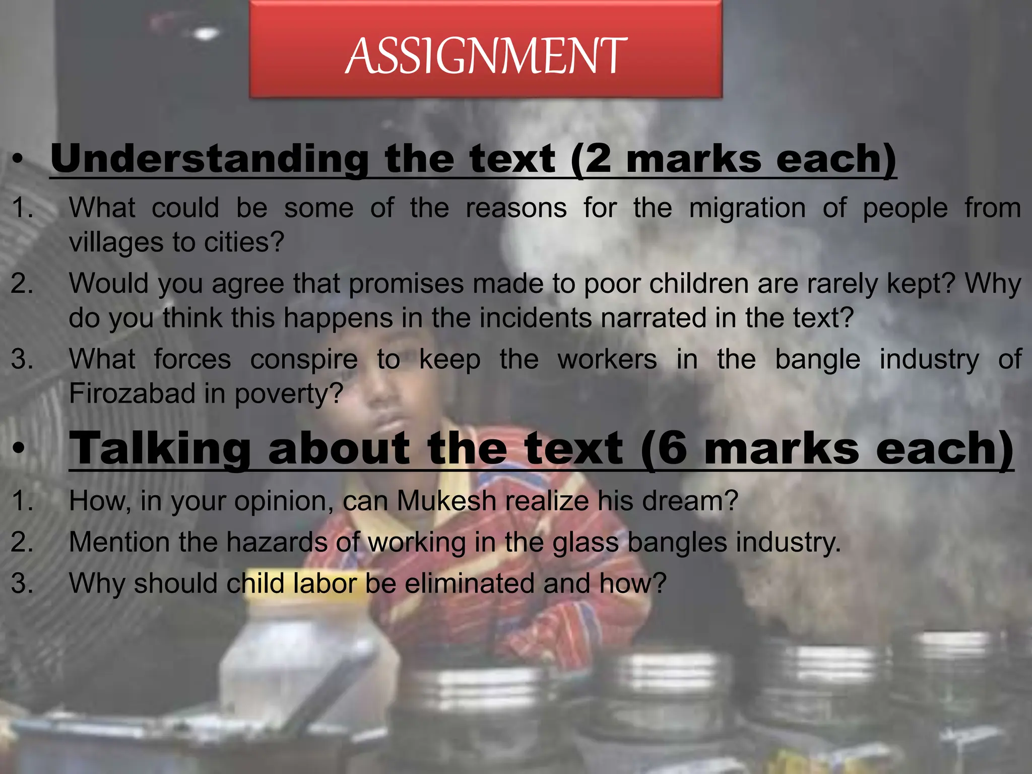 ch - LOST SPRING ppt for class XII (12th) | PPTX